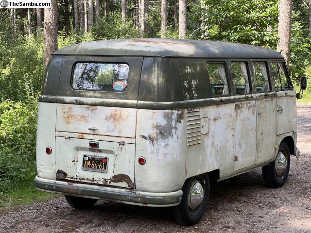 TheSamba.com :: VW Classifieds - 1958 Palmgreen Sandgreen Kombi Pgsg