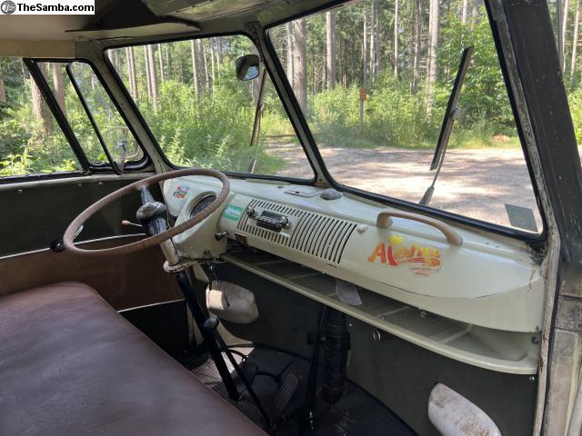 TheSamba.com :: VW Classifieds - 1958 Palmgreen Sandgreen Kombi Pgsg