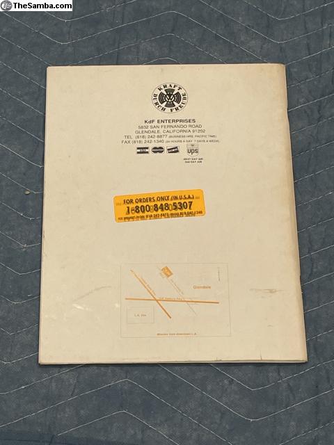 TheSamba.com :: VW Classifieds - KDF Enterprises Parts Catalog