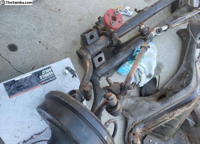 TheSamba.com :: VW Classifieds - Custom narrowed select a drop front end