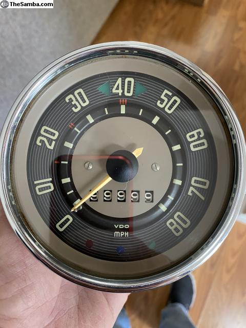 TheSamba.com :: VW Classifieds - 5/66 Bus Speedometer