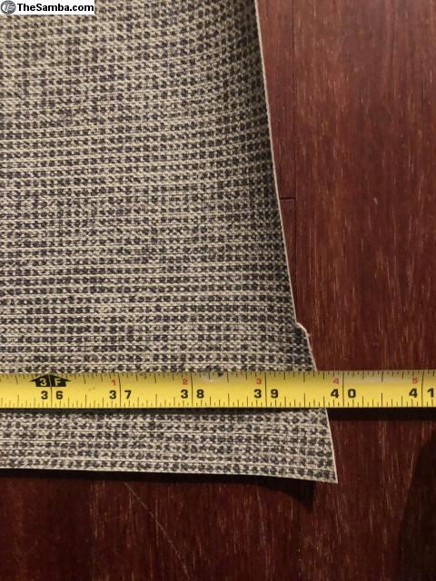 TheSamba.com :: VW Classifieds - TMI Materials Mesh Grey Vintage Vinyl #334