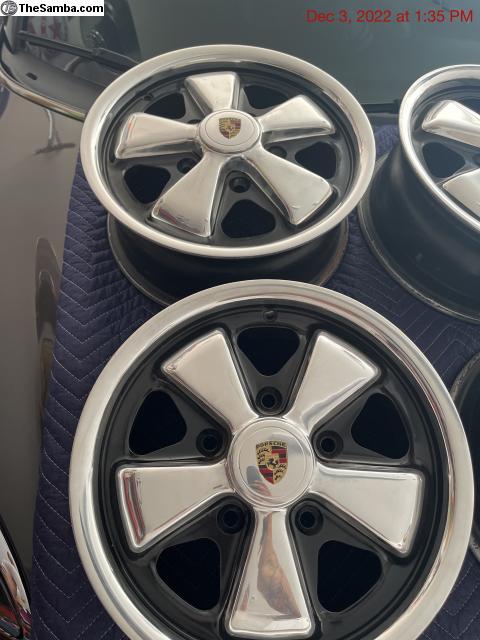 TheSamba.com :: VW Classifieds - OG Fuchs Wheels Detailed 14x5.5