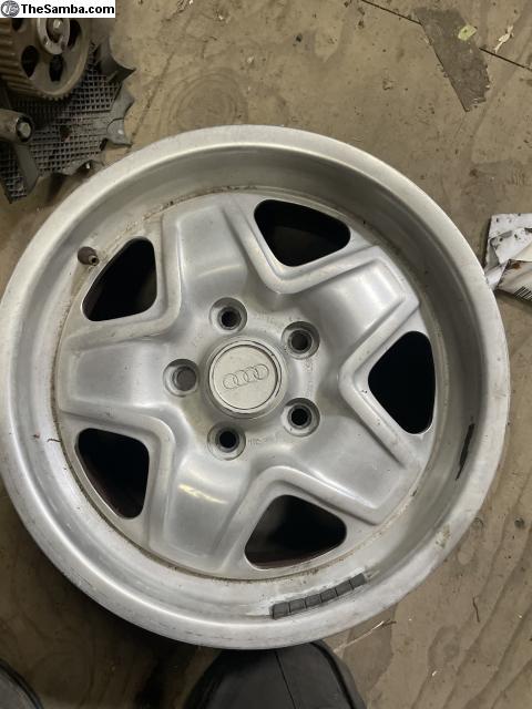 TheSamba.com :: VW Classifieds - Audi 15” Fuchs. Forged. Very rare. 5/112