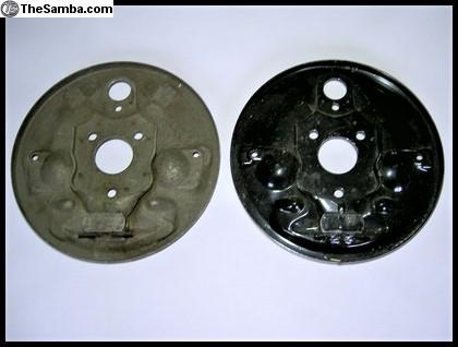 TheSamba.com :: VW Classifieds - 65 front backing plates NOS