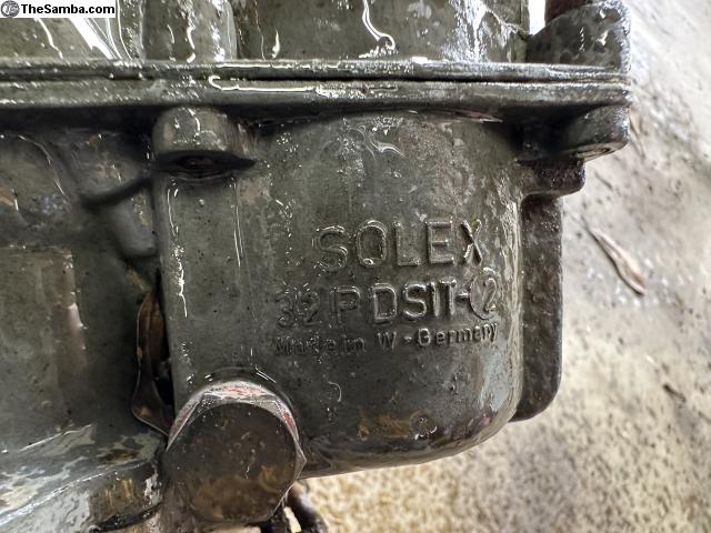 TheSamba.com :: VW Classifieds - Solex 32 PDSIT 2 Carbs & Intakes Set
