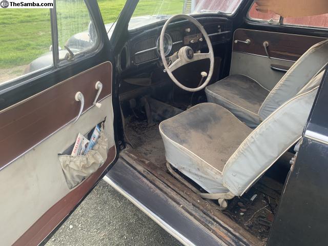 TheSamba.com :: VW Classifieds - 1959 vw bug. Barn find