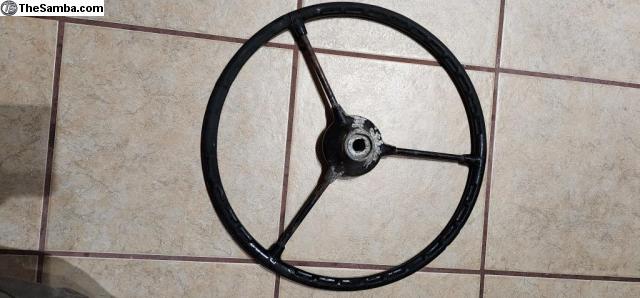 TheSamba.com :: VW Classifieds - BARNDOOR (Keyed) Steering Wheel 54-55