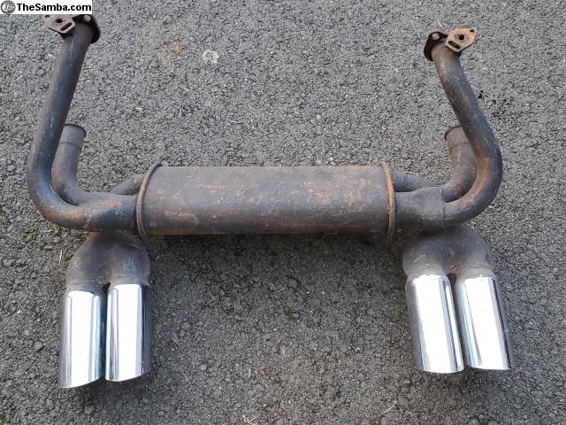 TheSamba.com :: VW Classifieds - Type 1 monza style muffler thunderbird