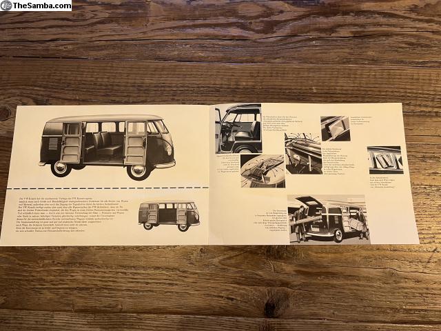 TheSamba.com :: VW Classifieds - Vw t1 1953 brochure Barndoor