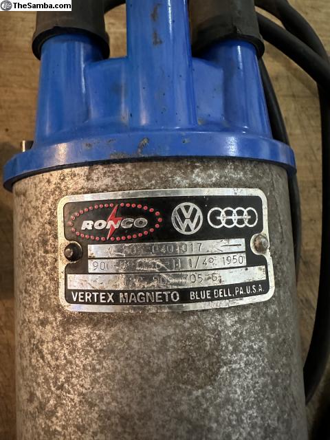 TheSamba.com :: VW Classifieds - Ronco Vertex magneto distributor