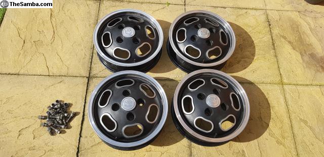 TheSamba.com :: VW Classifieds - Superior Industries Turtleback Wheels x4