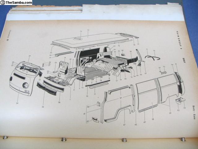 TheSamba.com :: VW Classifieds - 1968 1969 Factory VW Bus Spare Parts ...