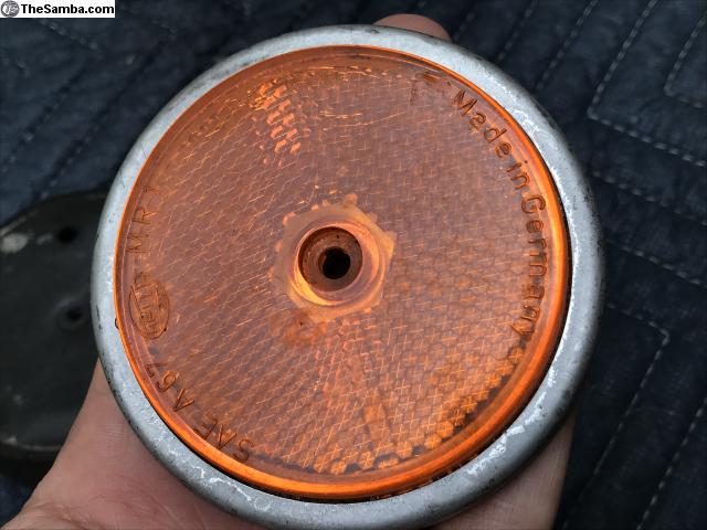 TheSamba.com :: VW Classifieds - 1968-69 Bay Bus OG Front Reflector ...