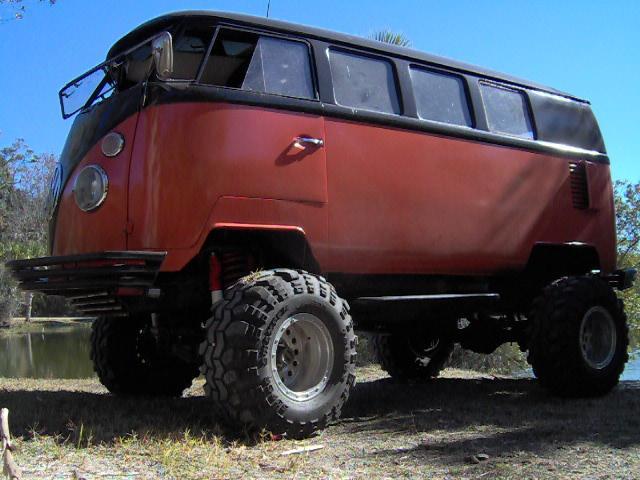 TheSamba.com :: Gallery - Lifted Bus