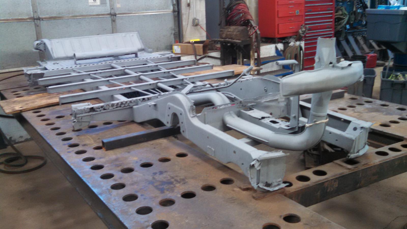 TheSamba.com :: Split Bus - View topic - Split bus frame replacement