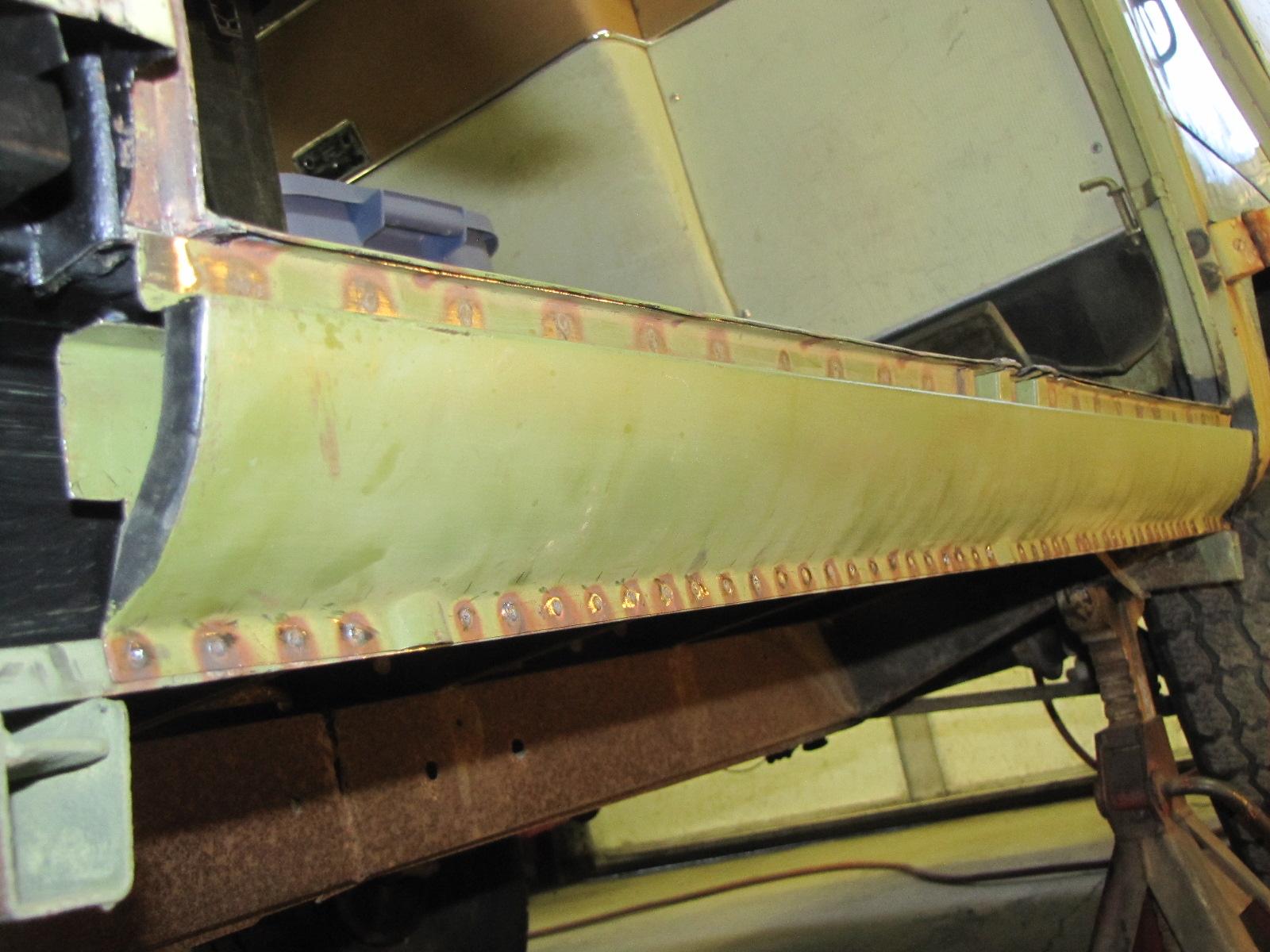 TheSamba.com :: Gallery - '61 Mango rust repair