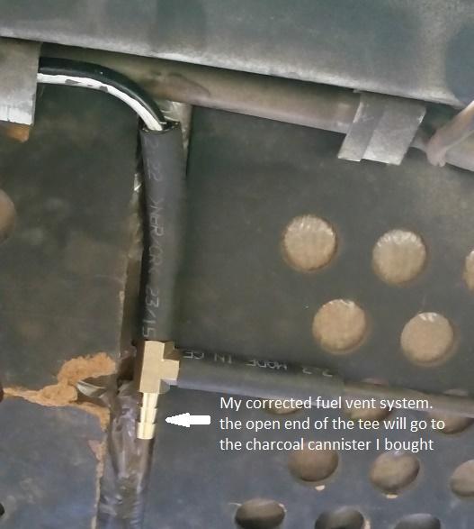 TheSamba.com :: Gallery - 75 bus vent tube in engine bay