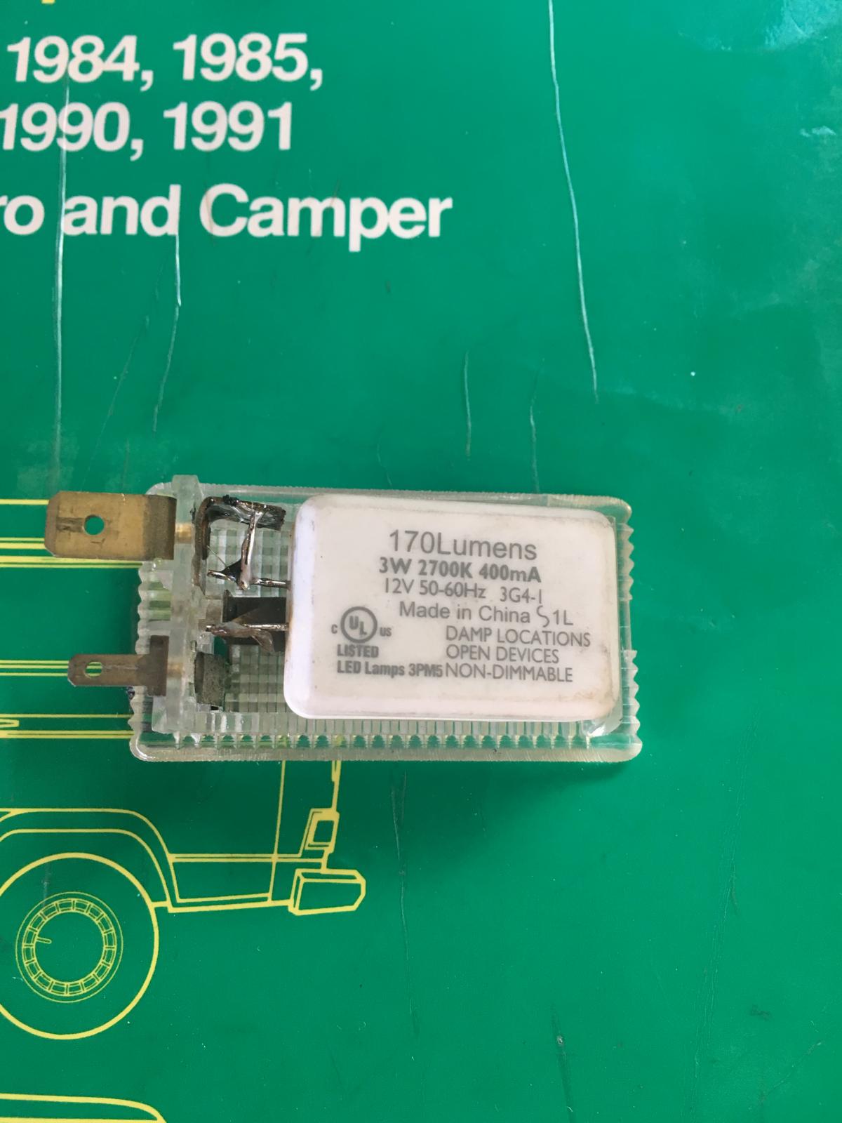 TheSamba.com :: Vanagon - View topic - Map light mod