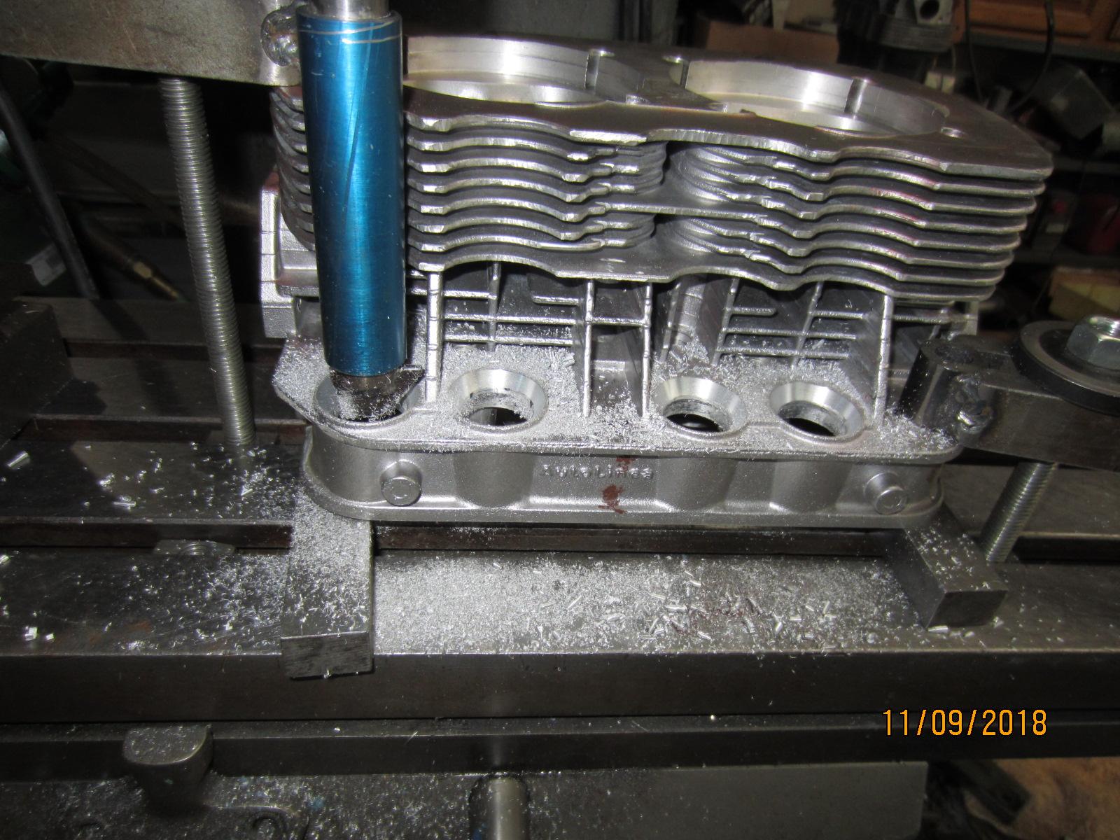 TheSamba.com :: Gallery - Pushrod tube offset modification