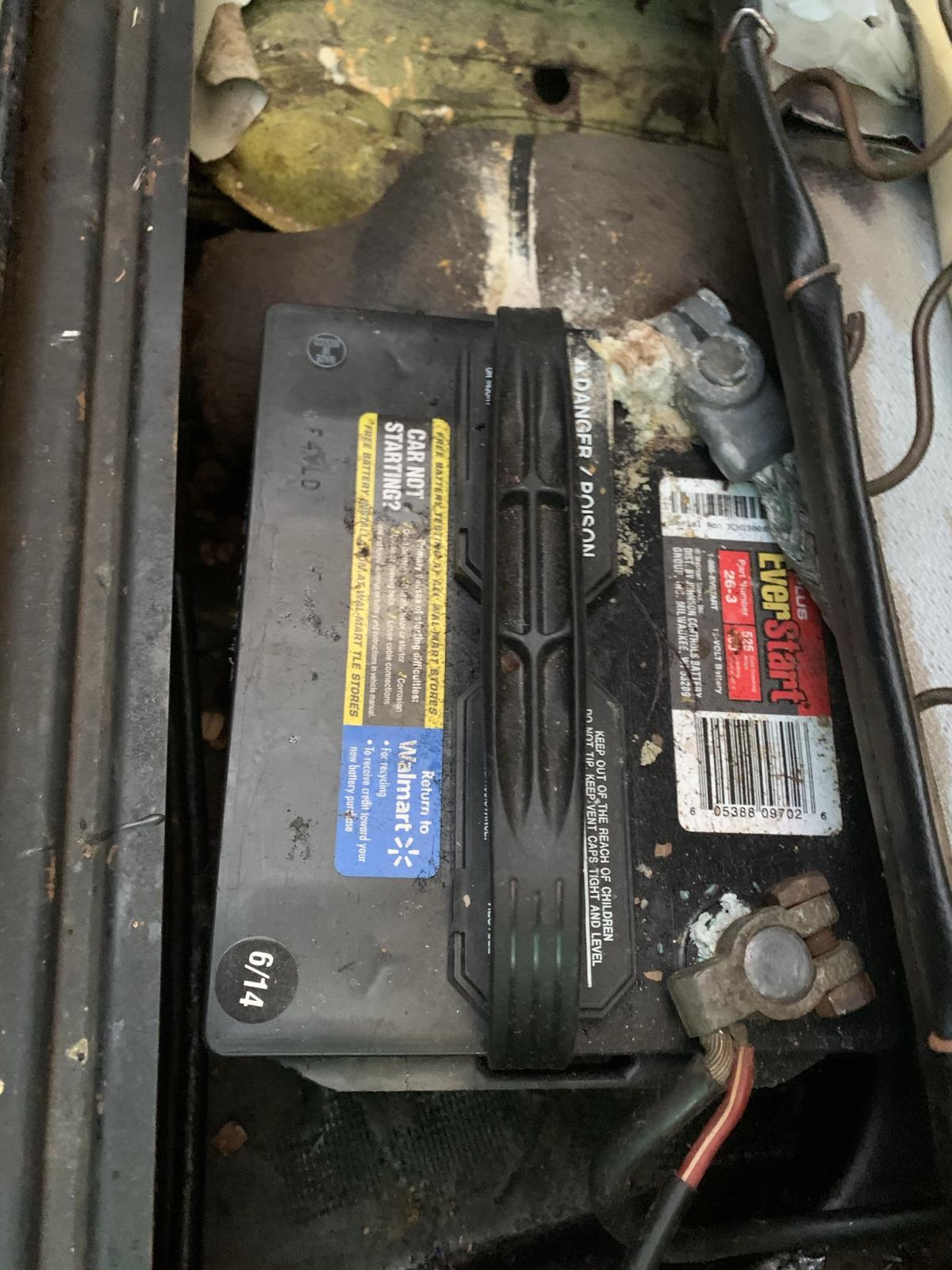 Vw bug battery store