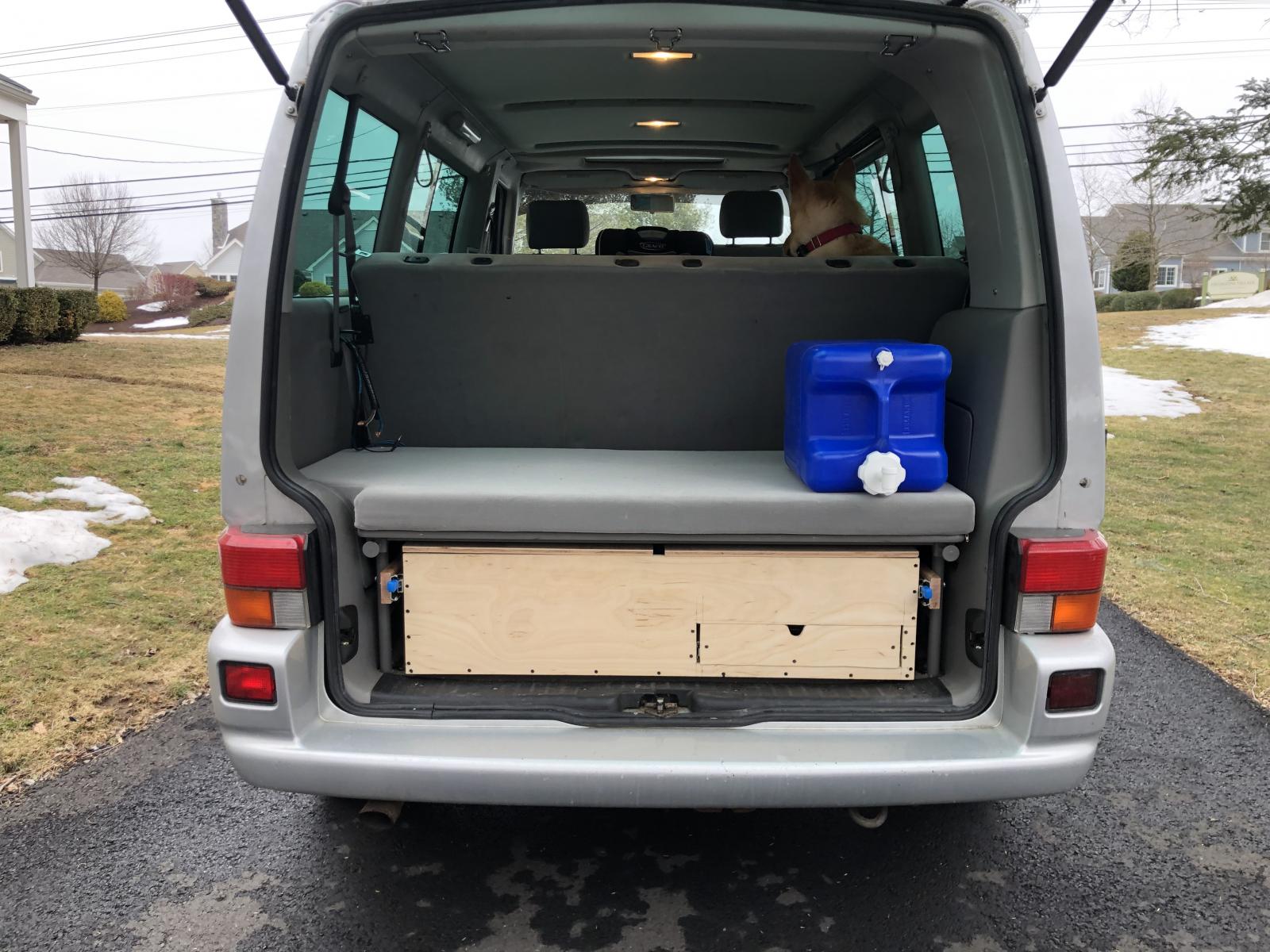 TheSamba.com :: Eurovan - View topic - Rear storage drawer/pullout kitchen