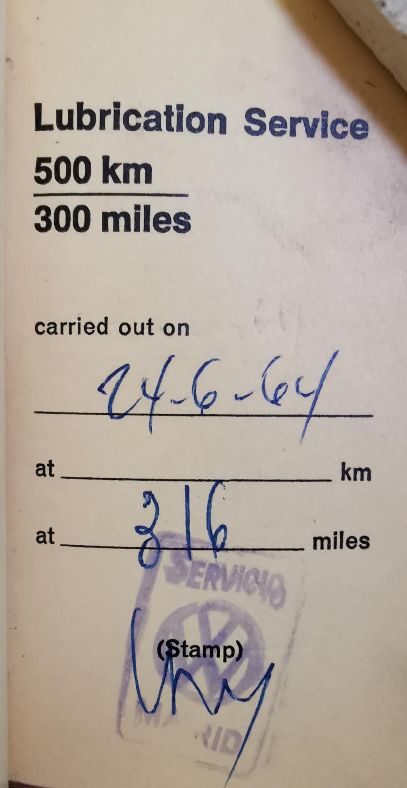 TheSamba.com :: Gallery - Gretchen Service book pages