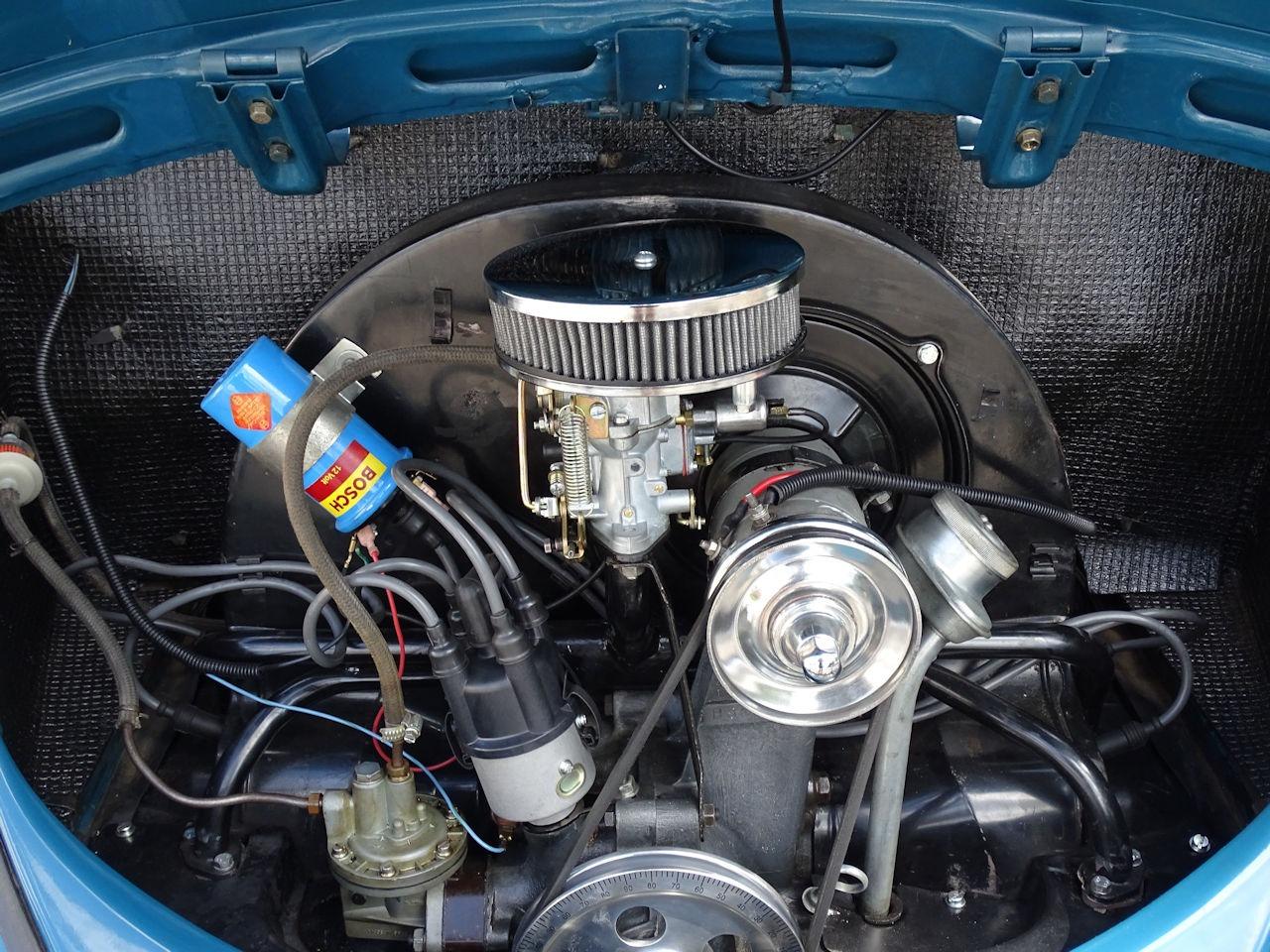 TheSamba.com :: Gallery - 1966 VW Beetle Blue Mystery Engine and ...