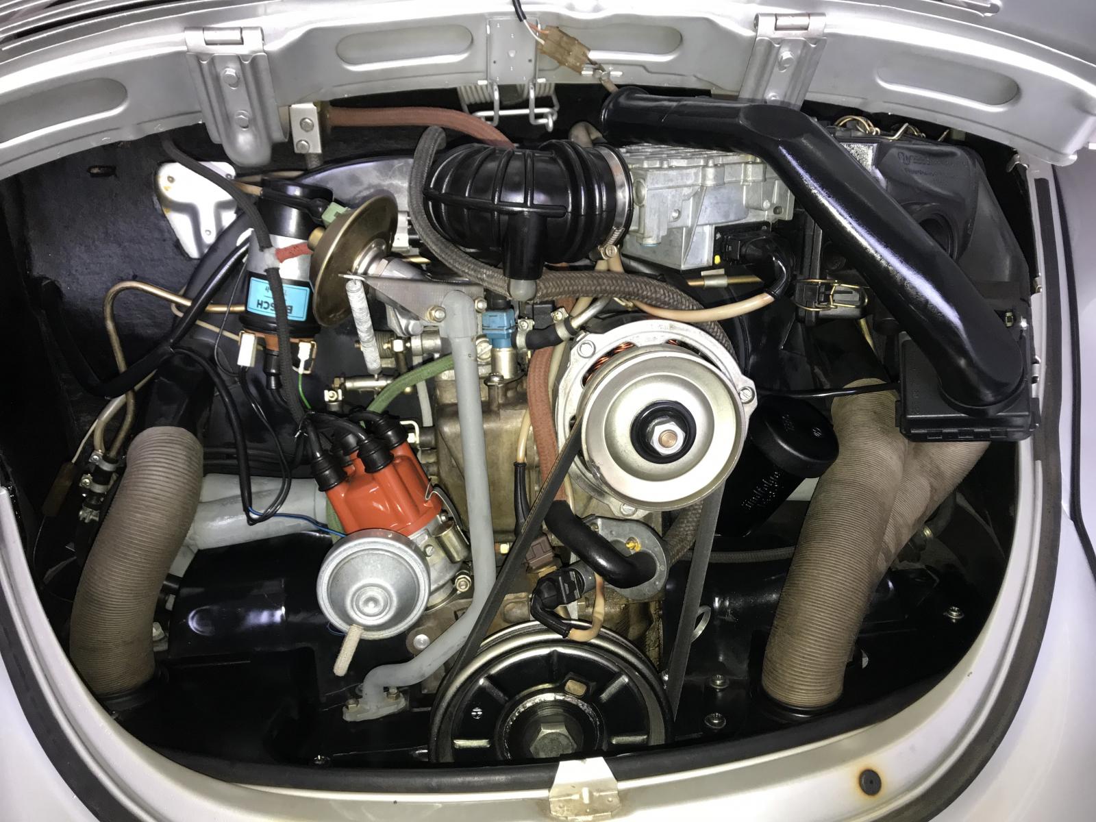 TheSamba.com :: Gallery - factory original FI engine with 3,000 mile on it