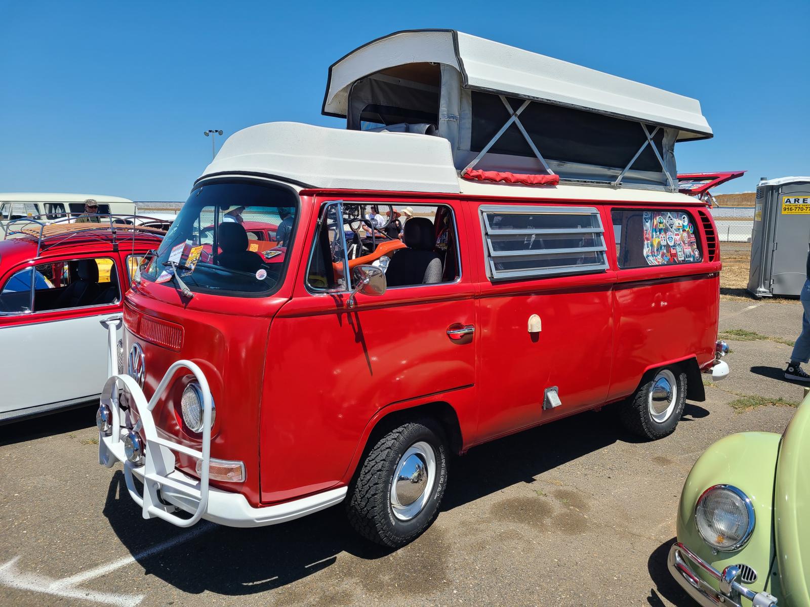 TheSamba.com :: Gallery - Bay Window Camper Buses at Bugorama May, 2022 ...