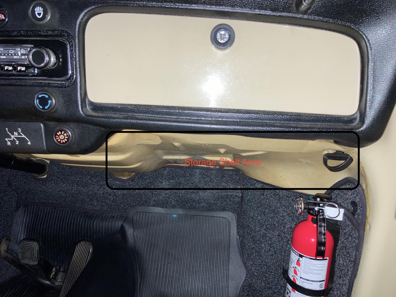 TheSamba.com :: Beetle - 1958-1967 - View topic - Under Dash Storage ...
