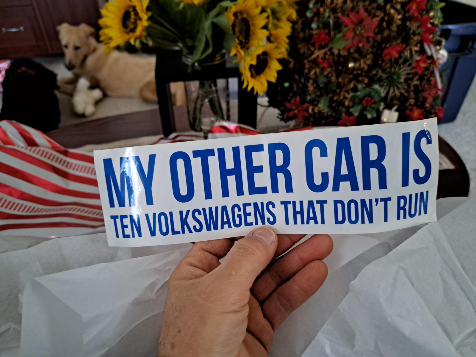 TheSamba.com :: Gallery - Bumper Sticker