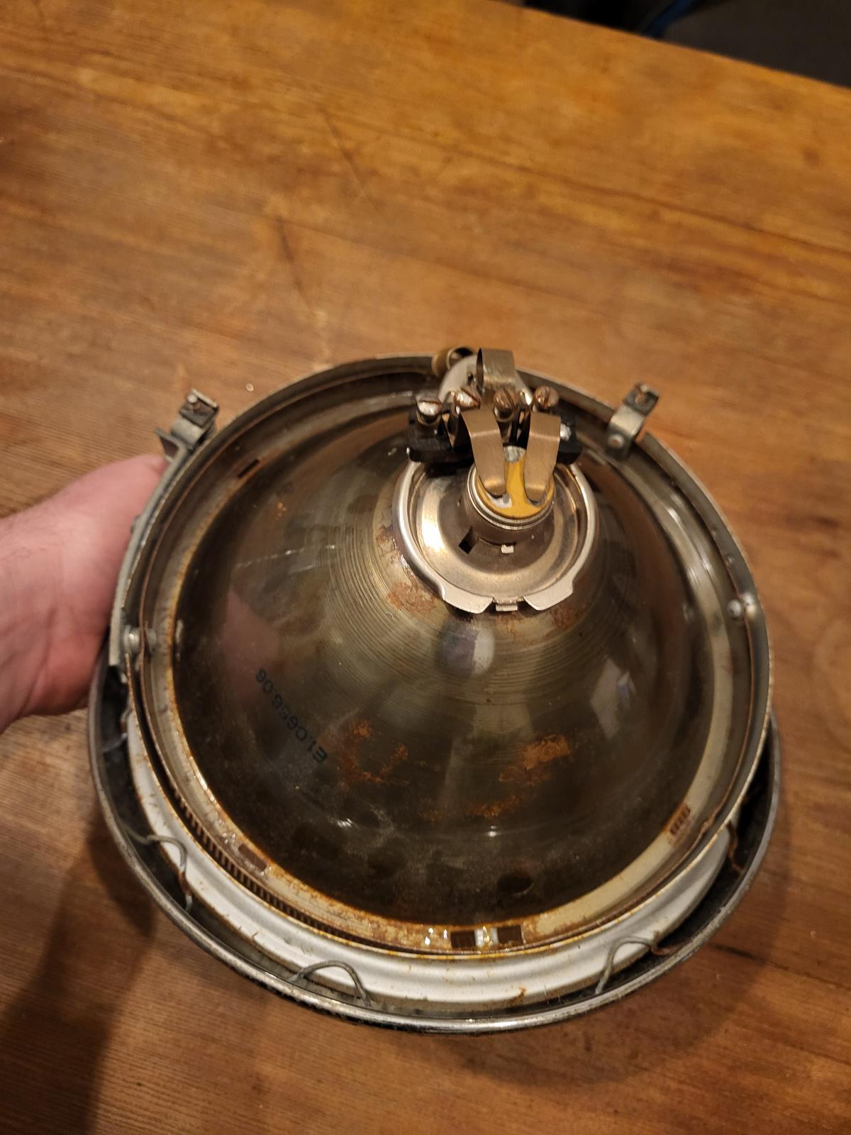 TheSamba.com :: Gallery - 1950 hella headlights