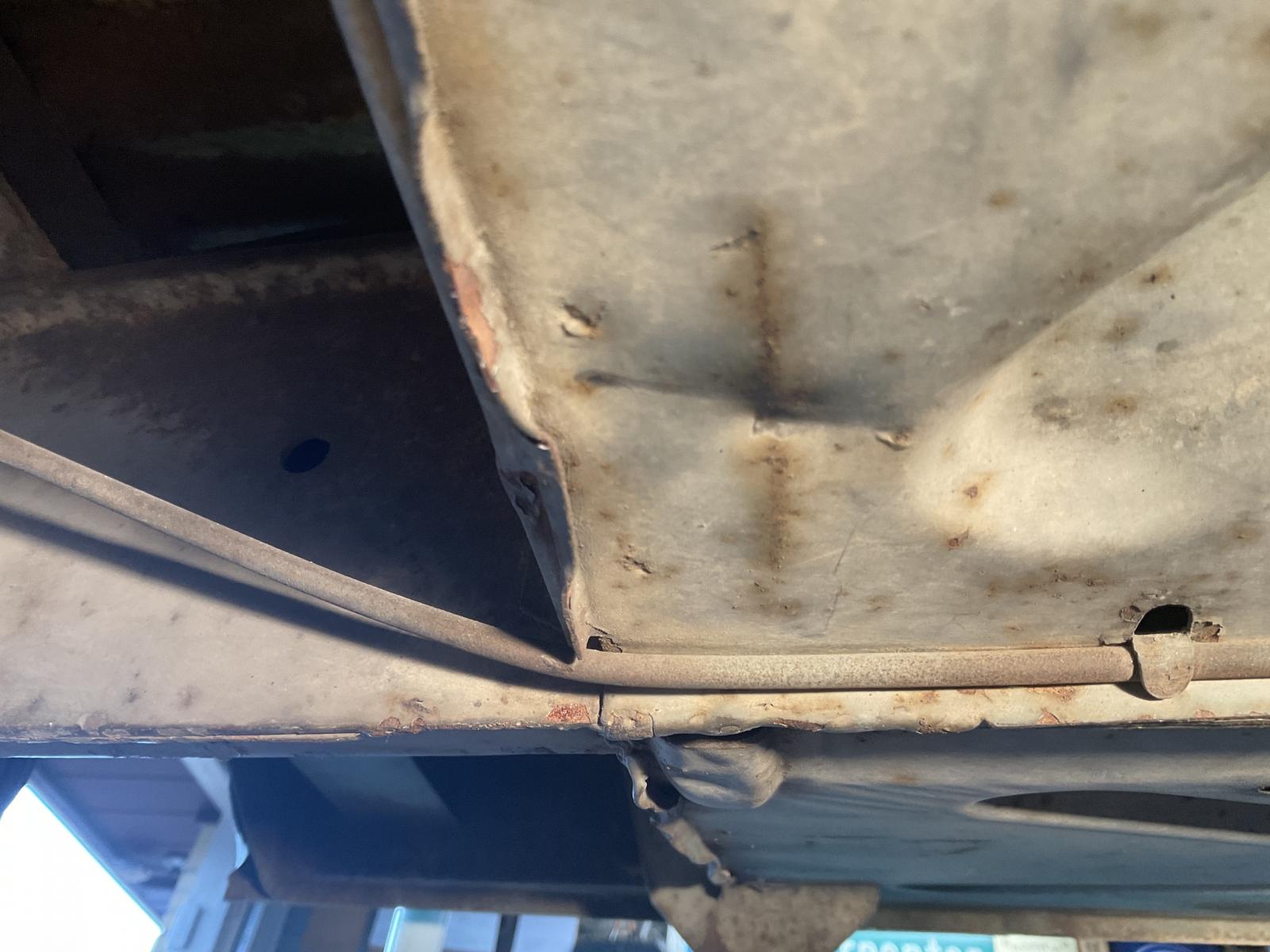 TheSamba.com :: Split Bus - View topic - Belly pan installation ...