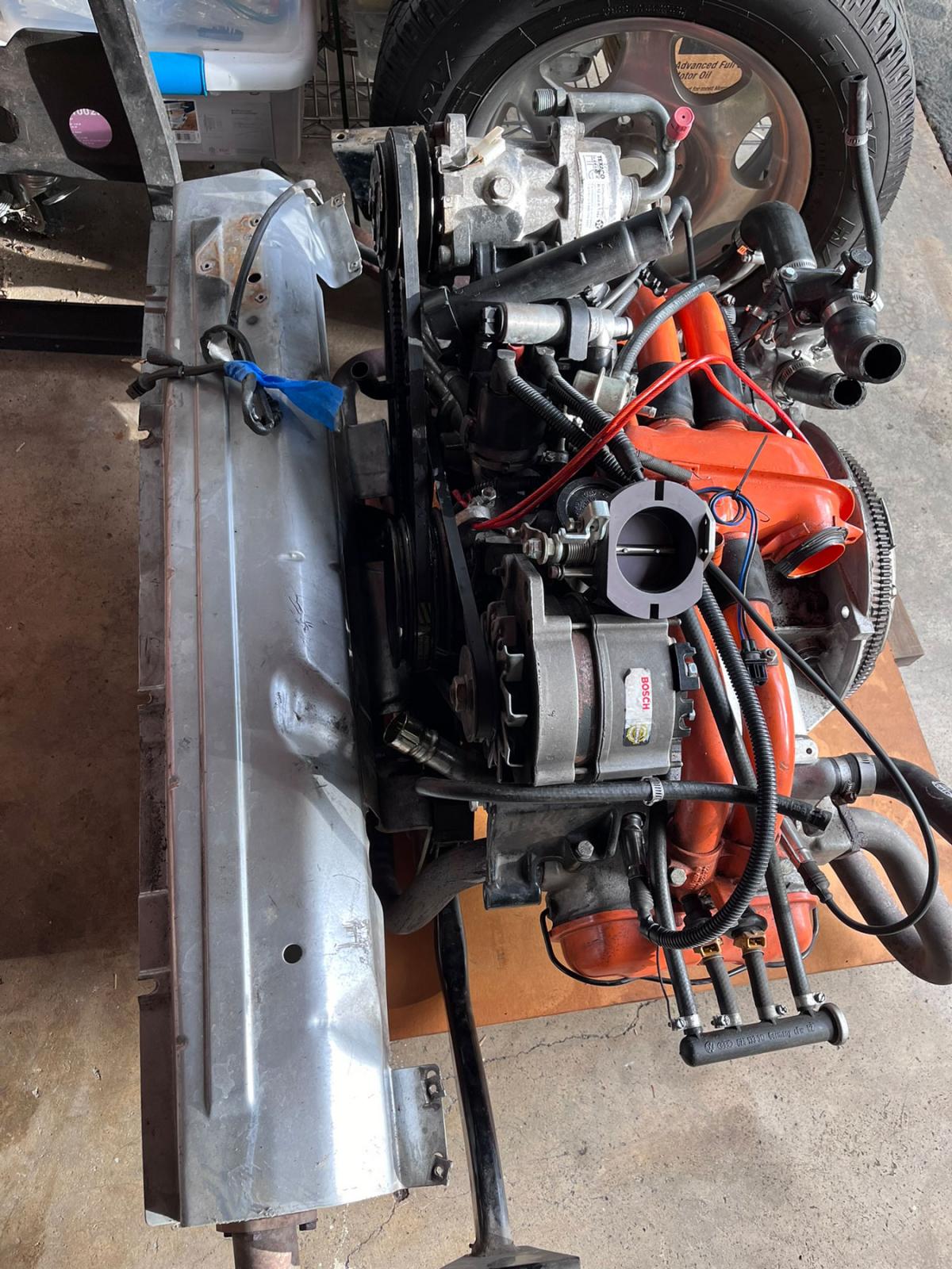 TheSamba.com :: Gallery - Vanagon Engine removal 1991 Syncro