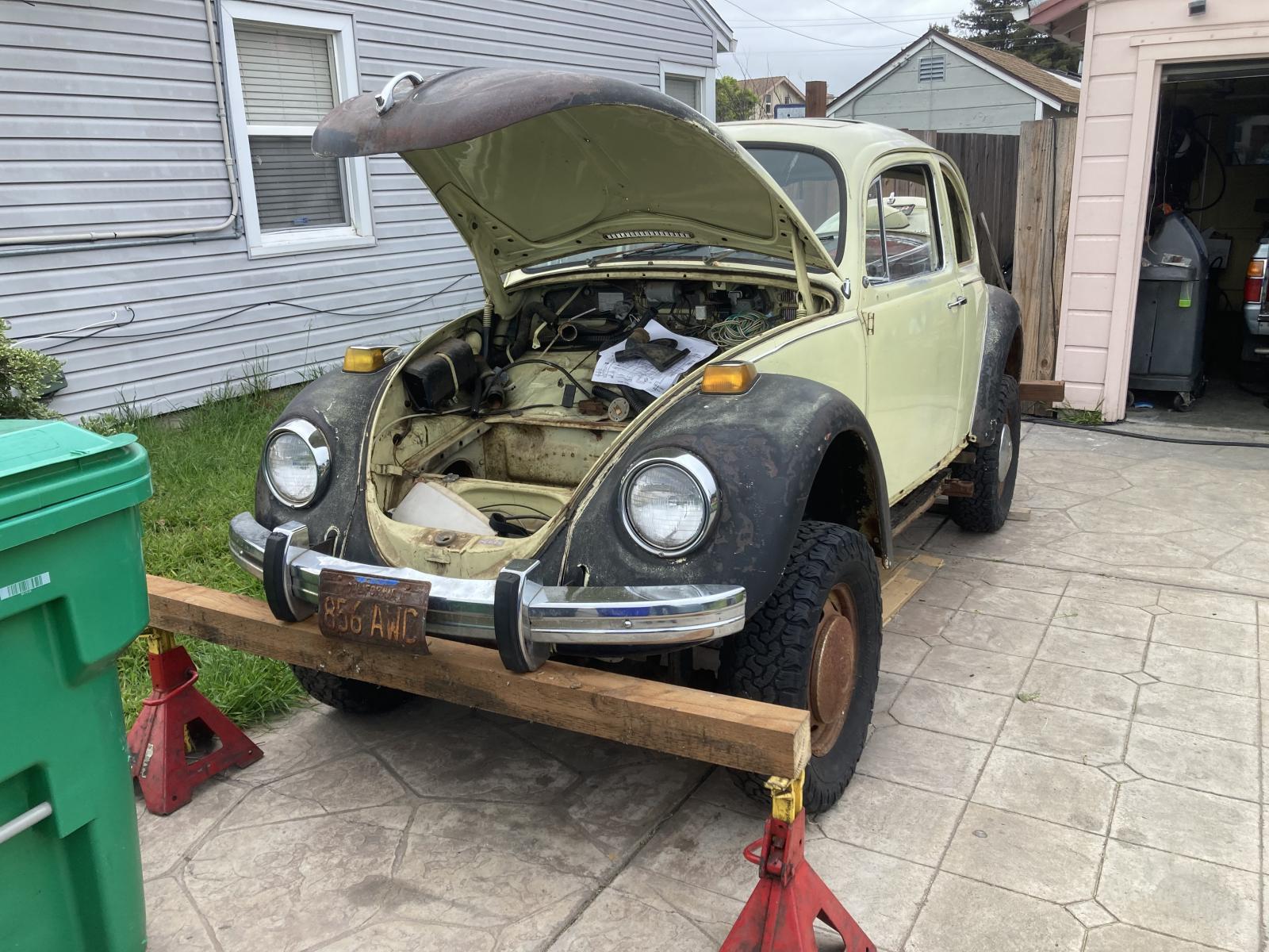 TheSamba.com :: Gallery - 70’ Bug Progress Photos