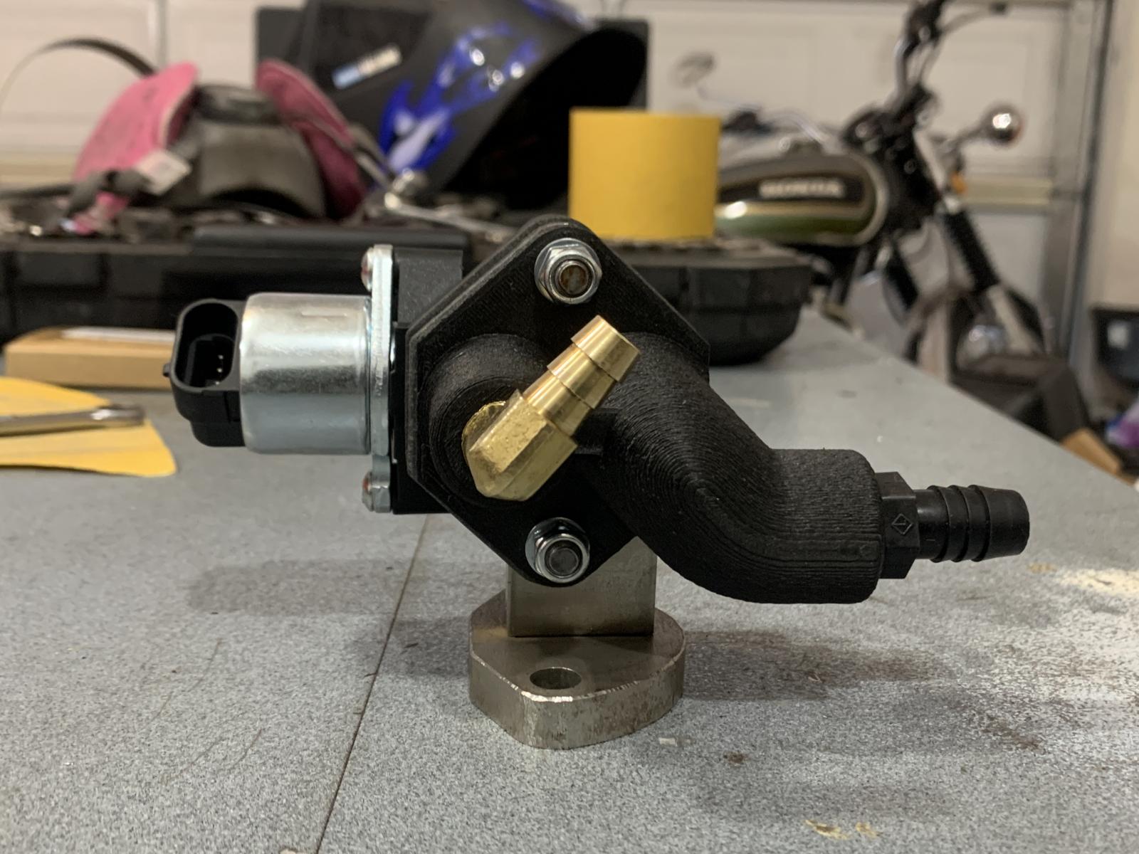 TheSamba.com :: Gallery - DIY Jenvey Throttle Body TBI EFI