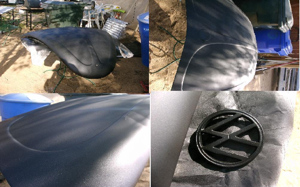 TheSamba.com :: Gallery - Chalkboard hood